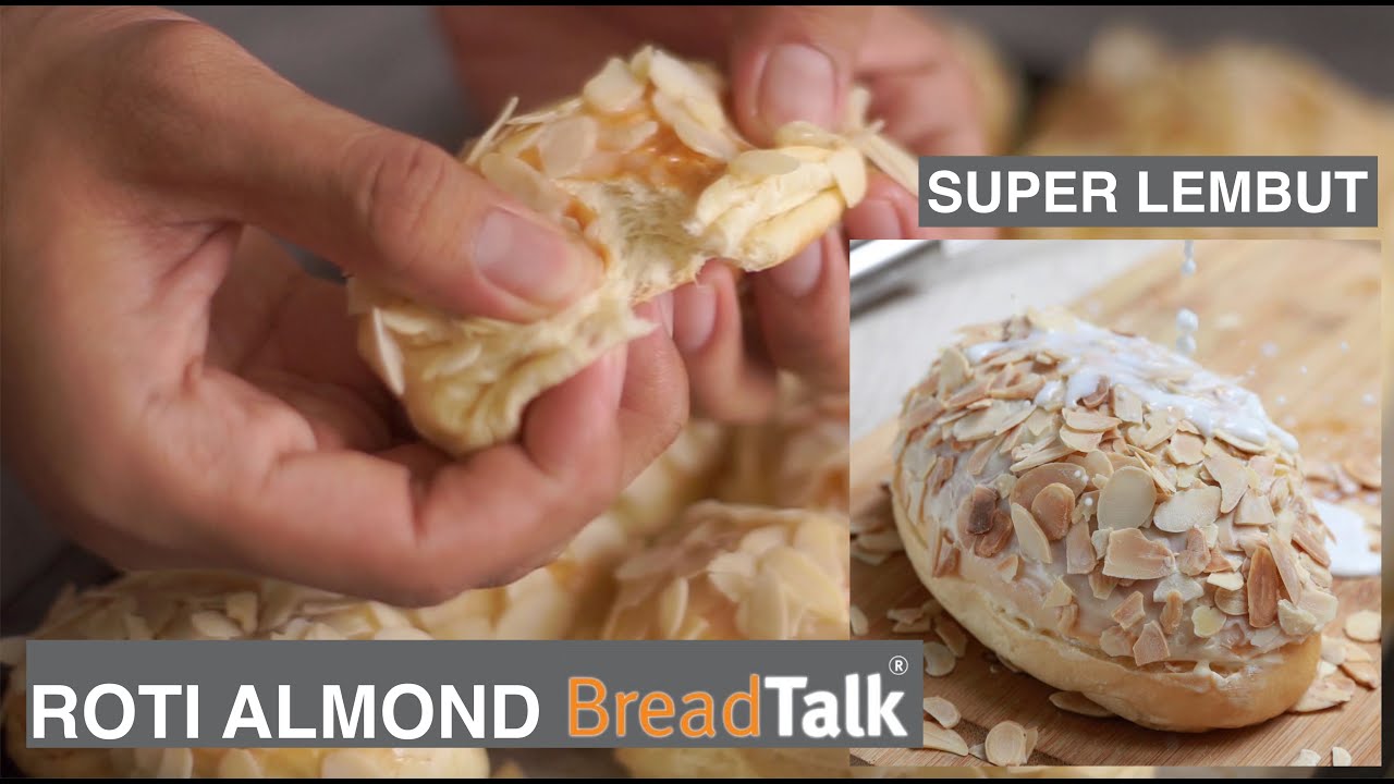 Rahasia Kelembutan Roti Almond Breadtalk!! - YouTube