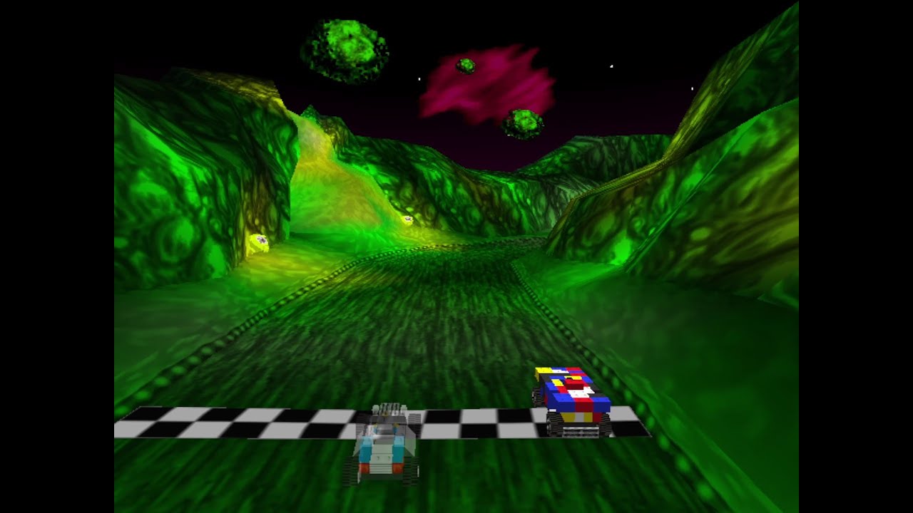 [BKT] LEGO Racers: Alien Rally Asteroid - Time Race Glitch: Fast Lap ...