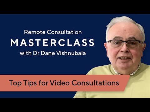 Dr Roger Neighbour's Top Tips for Video Consultations - RCM #1 - YouTube