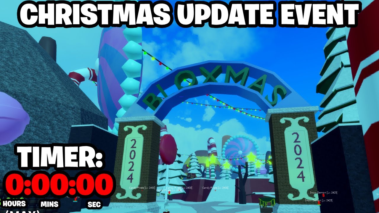 Blox Fruits Christmas Update Event is HERE! Blox Fruits Christmas ...
