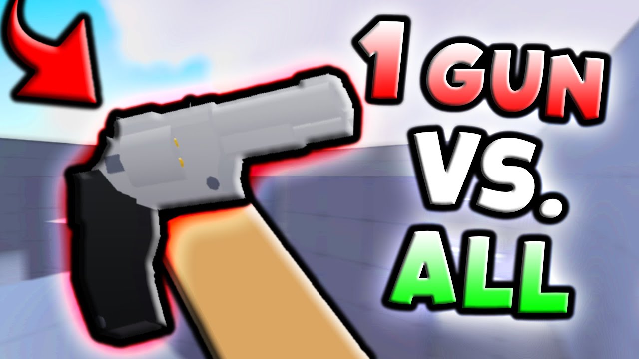 CAN I BEAT PROS in RIVALS using ONLY a REVOLVER?? | ROBLOX - YouTube