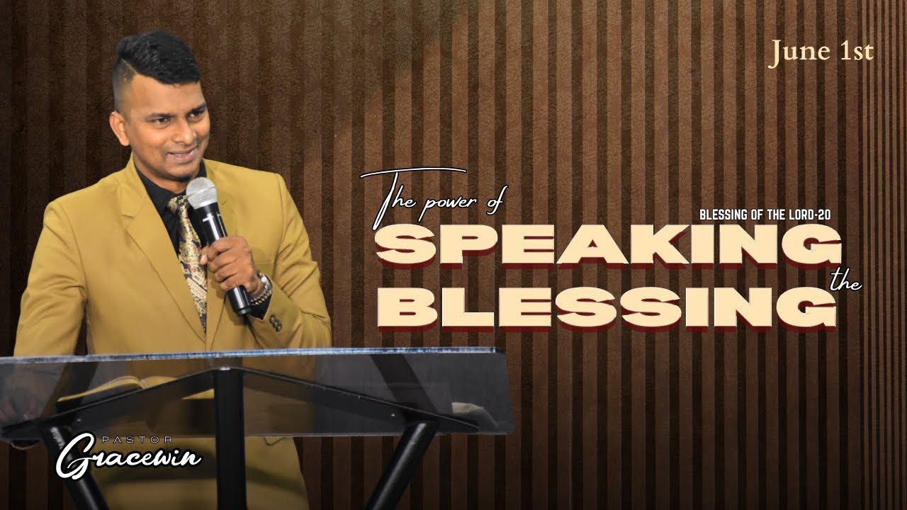 LIVE | June 2nd | THE POWER OF SPEAKING THE BLESSING | Blessing of the ...