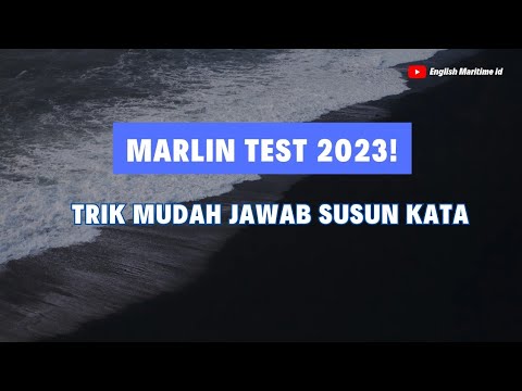 MARLIN TEST 2023! BAHASA SOAL SUSUN KATA - YouTube