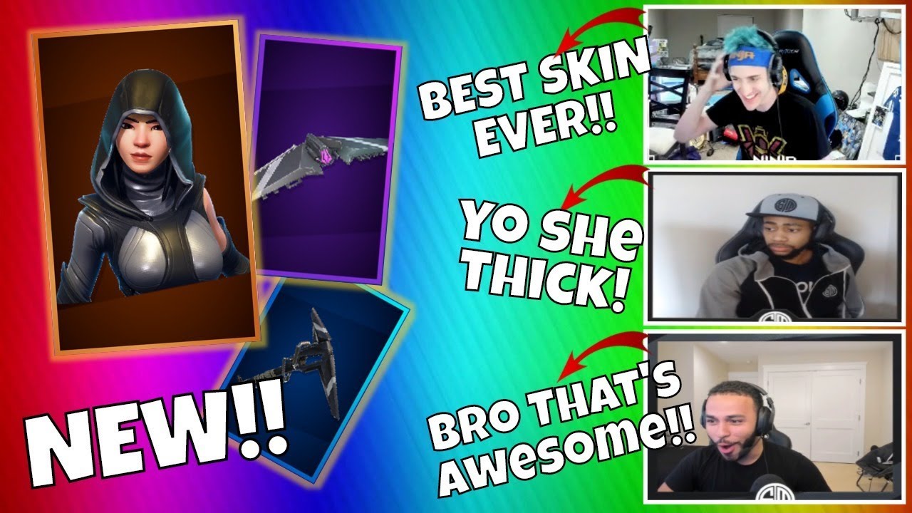 Streamers REACT to *NEW* FATE Skin & PLAYGROUND (Ninja, Myth, Daequan ...