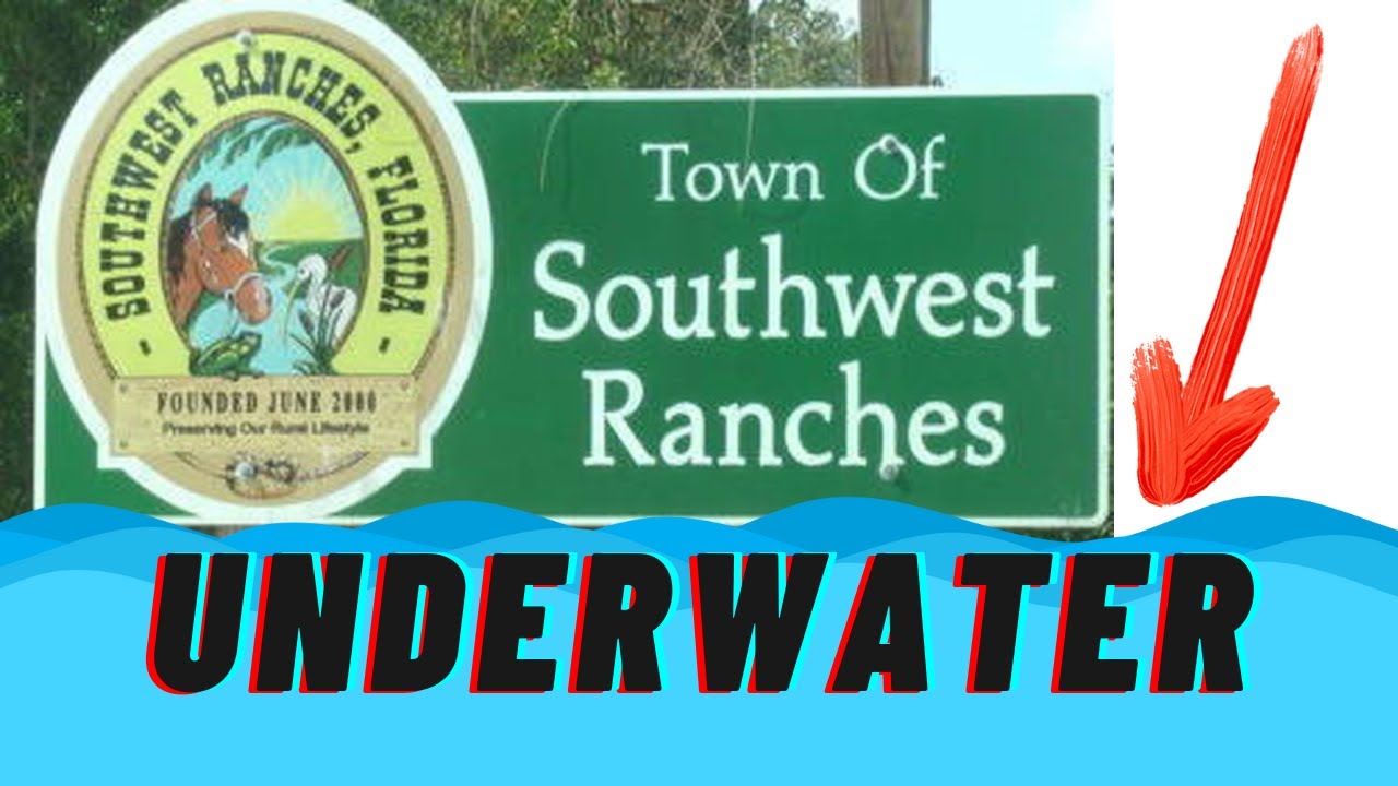 Sunshine Ranches at SouthWest Ranches, FL Flood After Heavy Rain - YouTube