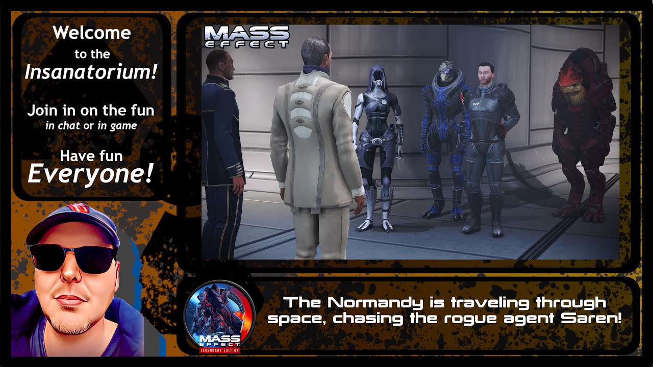 Mass Effect Trilogy! The Normandy is traveling through space, chasing ...