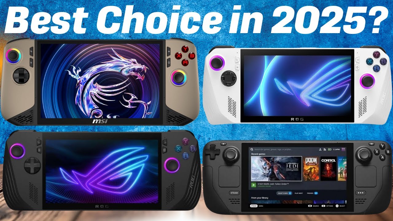 Top 6 Handheld Gaming Consoles: Game Anywhere in 2025! - YouTube