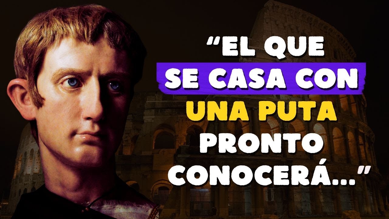 Las frases más INFAMES del primer emperador romano Caesar Augustus ...
