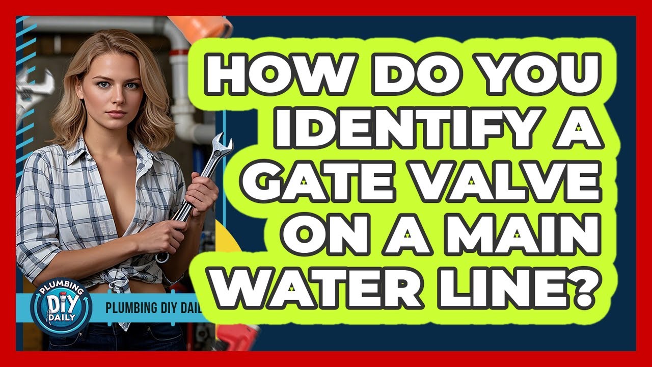 How Do You Identify A Gate Valve On A Main Water Line? - Plumbing DIY ...