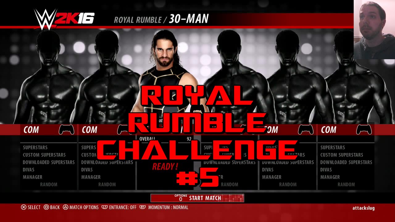WWE 2K16 Royal Rumble Challenge #5 (Legend) - YouTube