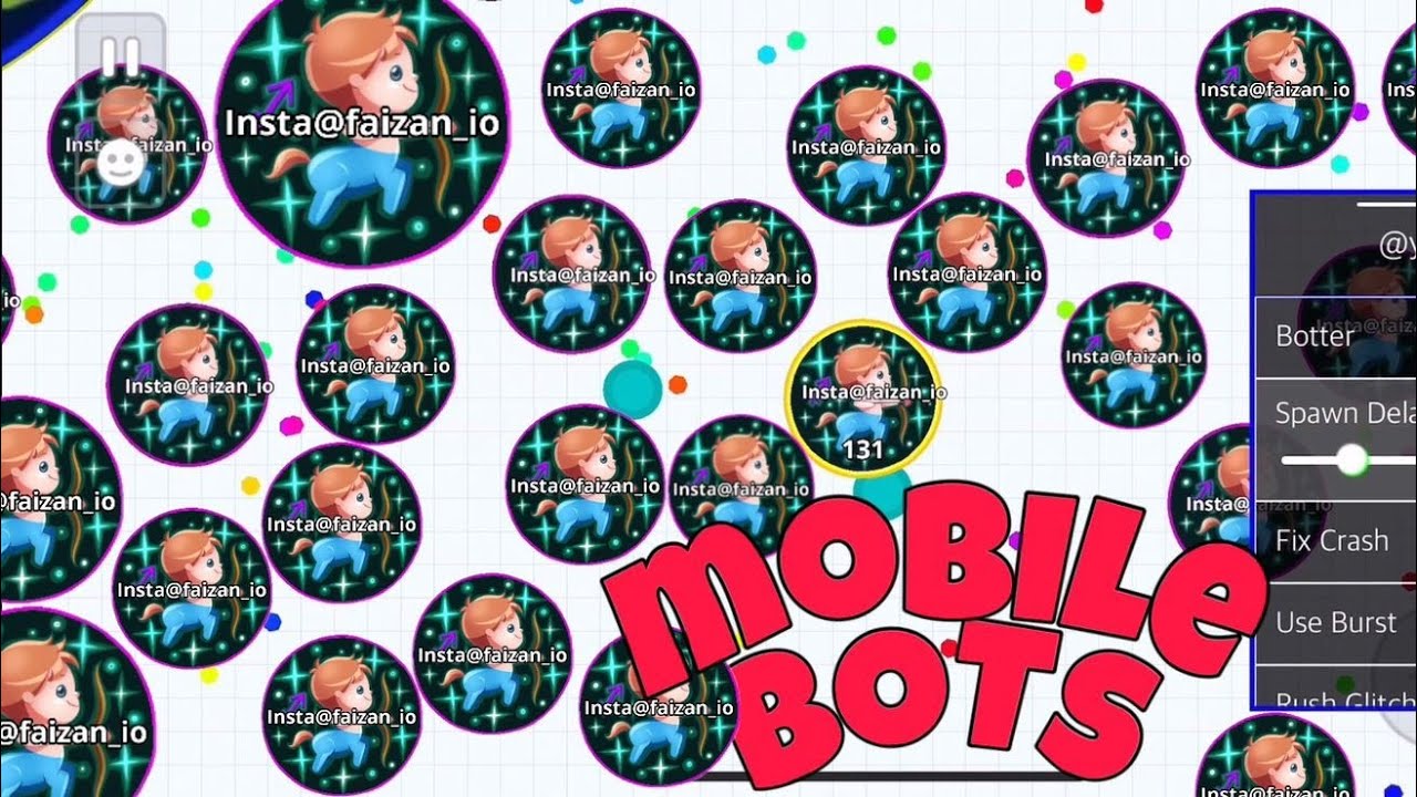 How to do bots in agario (Agar.io) Botting Agario mobile - YouTube