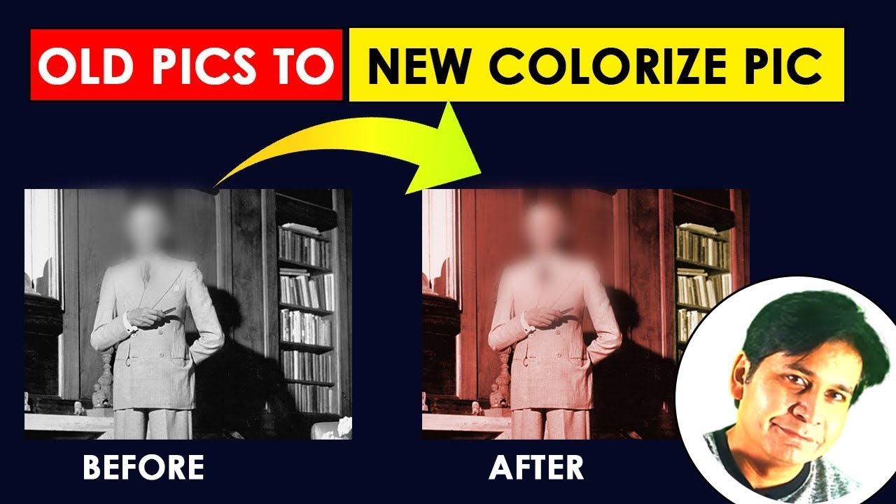 Auto Colourised black and White Images | How to colourise photo on ...