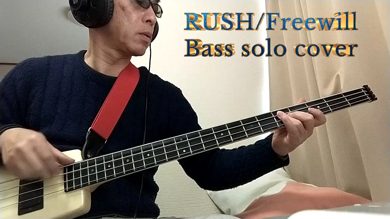 RUSH/Freewill/bass solo/cover/1980 - YouTube