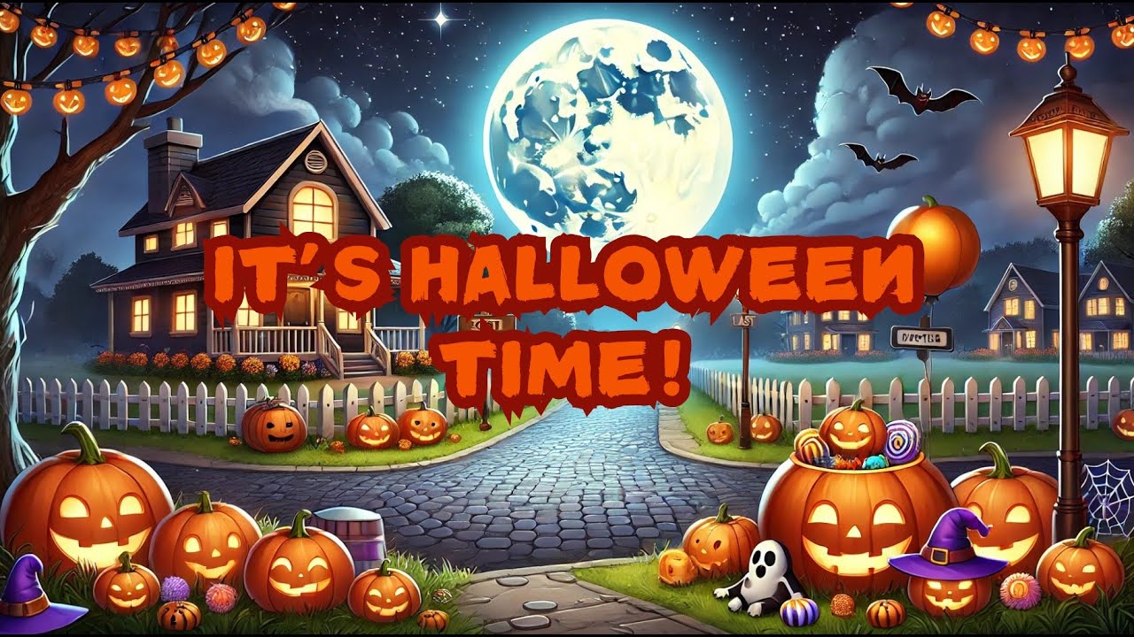 It's Halloween Time 🎃 Learn About Halloween | Nursery Rhyme - YouTube
