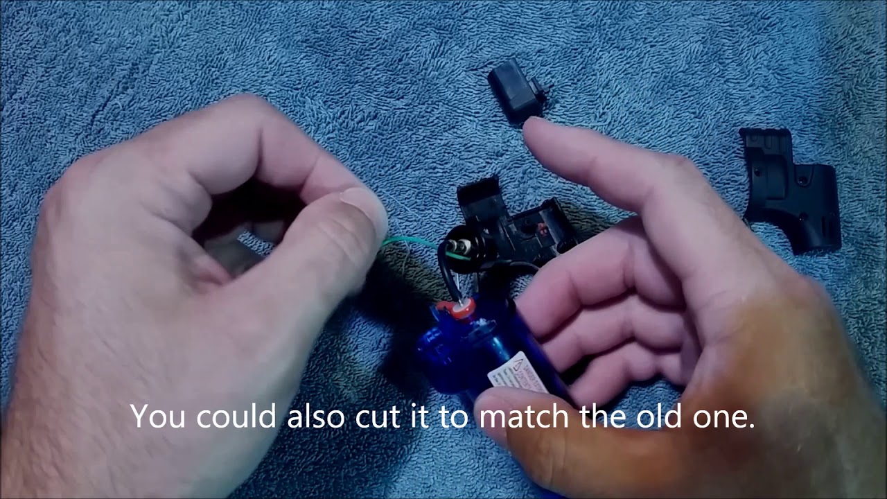 Fireworks Torch Igniter Repair - YouTube