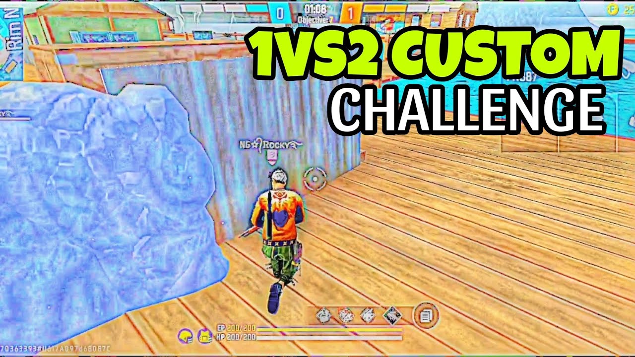 1VS2 CUSTOM GAMEPLAY 🔥 @NonstopGaming_ - YouTube