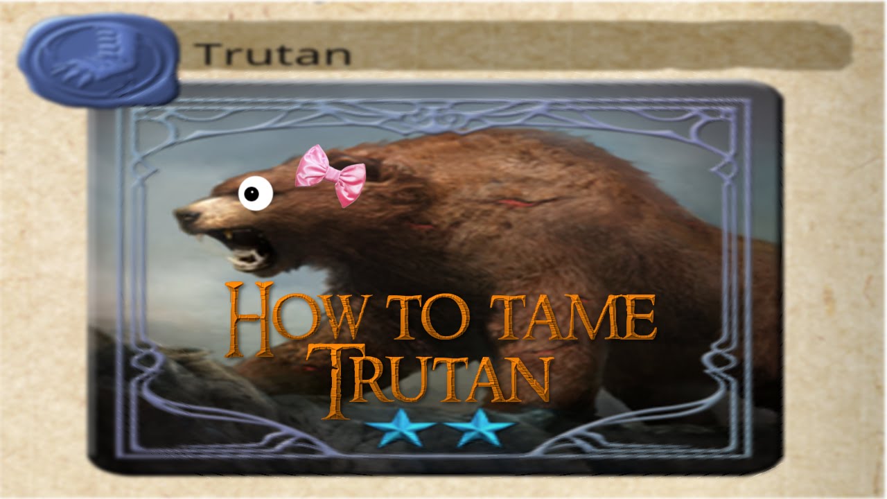 Riders of Icarus - How to tame Trutan - YouTube