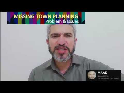 Missing Town Planning Master Planning Mehr Asehaq Ahmed Khan - YouTube