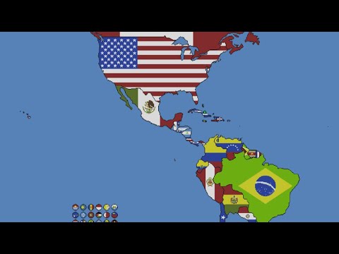 My minecraft world showcase: North and south america - YouTube