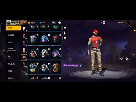 Conta de ff: Ump Ruby skin do príncipe, level 66 etc, Troco por uma de ...