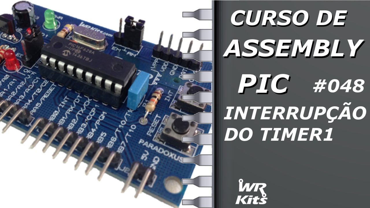 InterrupÇÃo Do Timer1 Assembly Para Pic 048 Youtube