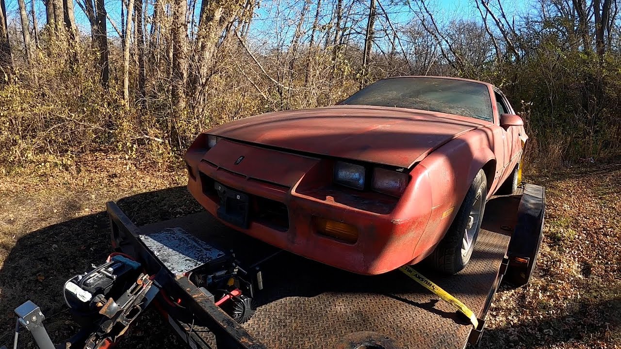 Barn Find 1985 Camaro F41 Sport Coupe . Kill or flip car.. let the ...
