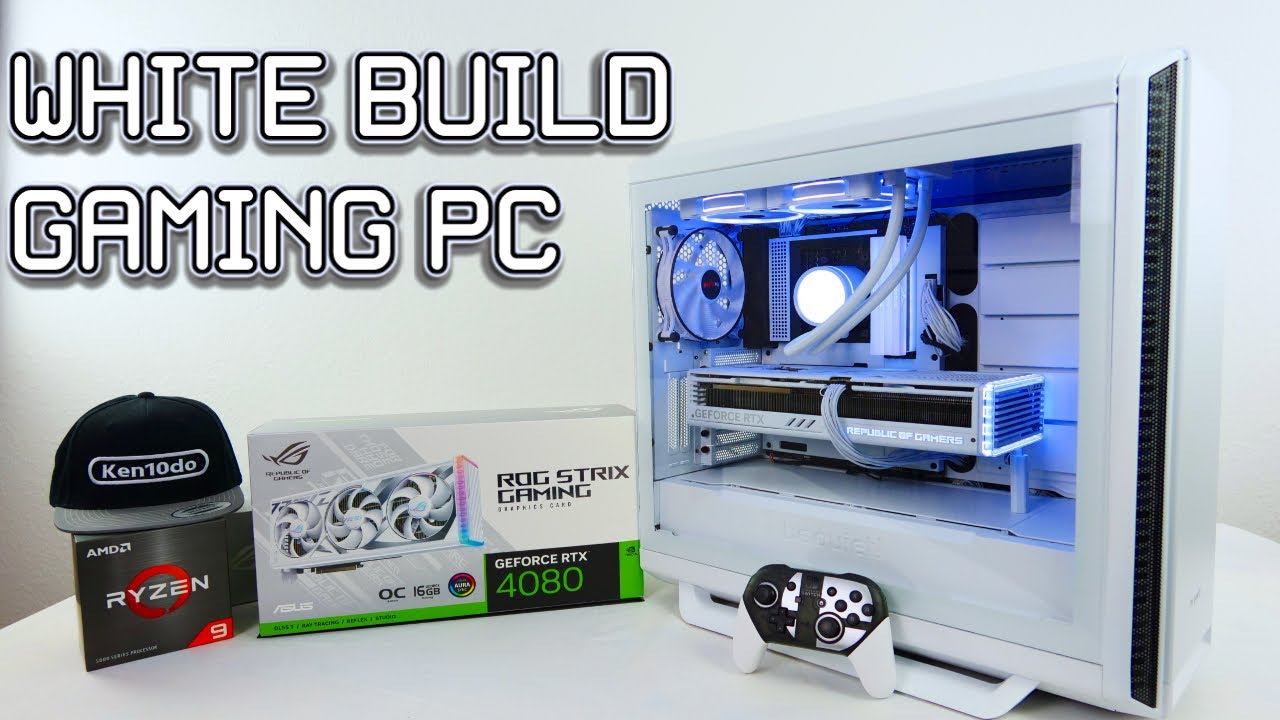 GAMING PC WHITE BUILD - AMD RYZEN 9 & NVIDIA RTX 4080 - YouTube