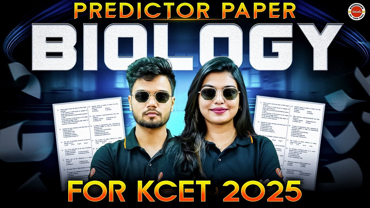 KCET 2025 | Biology Predictor Paper 🔥 | Score Booster with Gopika Ma'am ...