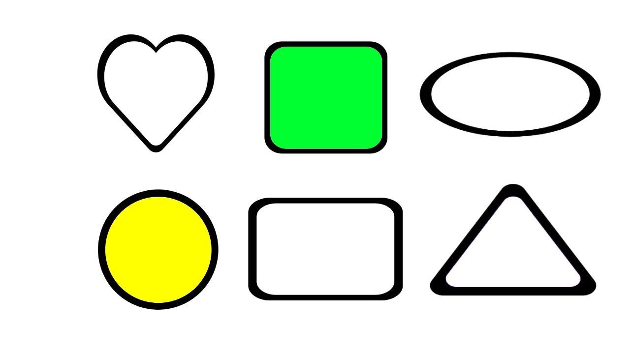 Drawing and learn shapes | Learn shapes | How to draw shapes | Step by ...