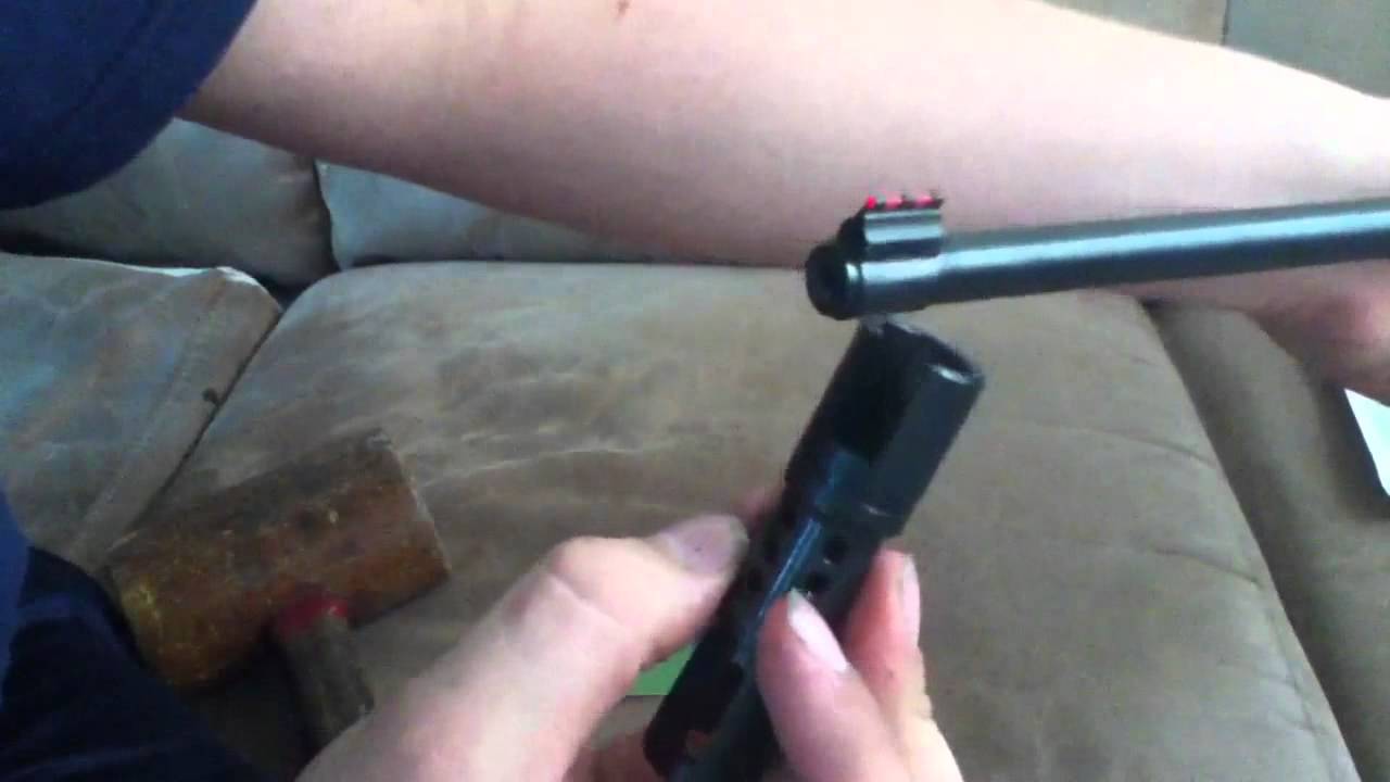 Ruger 10/22 Project- Flash Hider - YouTube