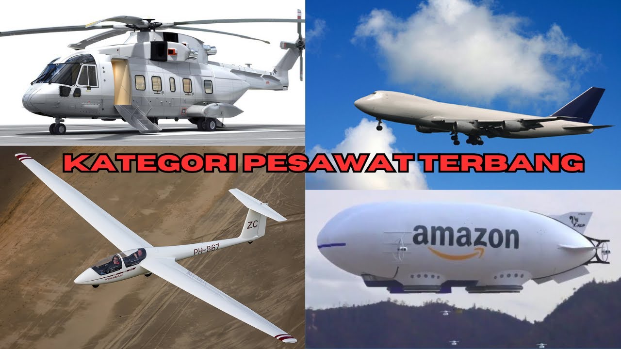 JENIS JENIS PESAWAT TERBANG #captain Grace #penerbangan - YouTube