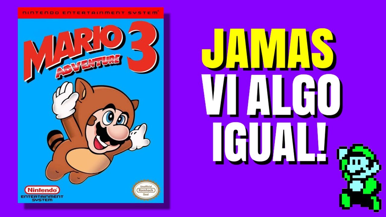 12 AÑOS en desarrollo PERO VALIO LA PENA!!! Mario Adventure 3 (NES Hack ...