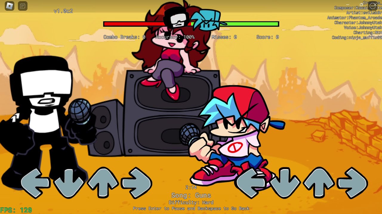 Roblox Literally FNF - Update v1.0c2 - YouTube