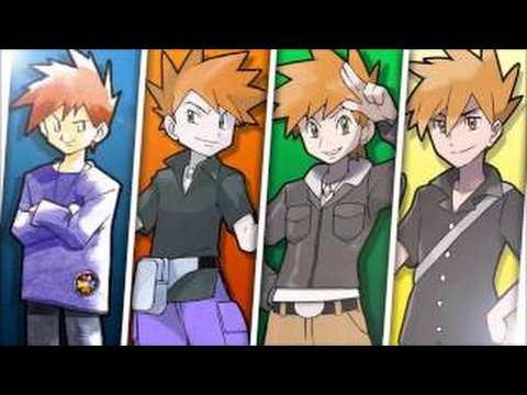 Pokemon - All Rival/Champion Blue Battle Themes [HQ] - YouTube