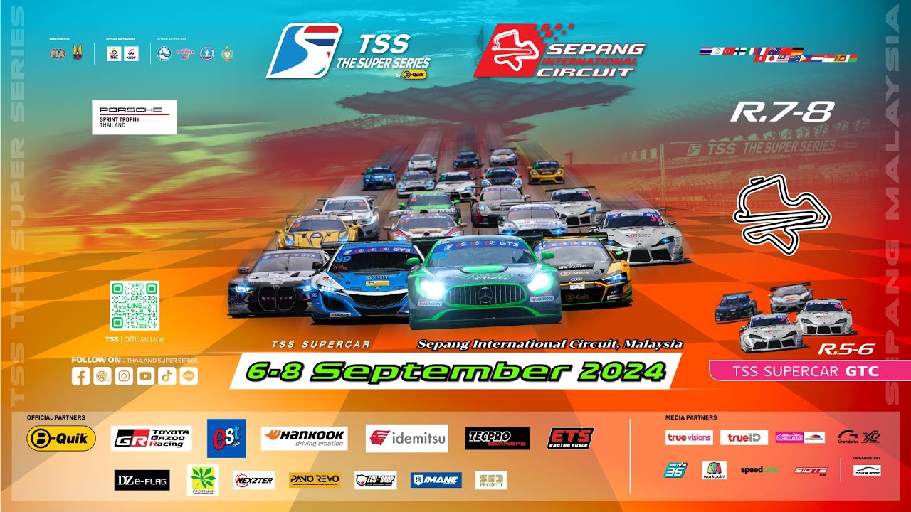 TSS The Super Series 7SEP24 - Live1 Qualifying [THA] - YouTube