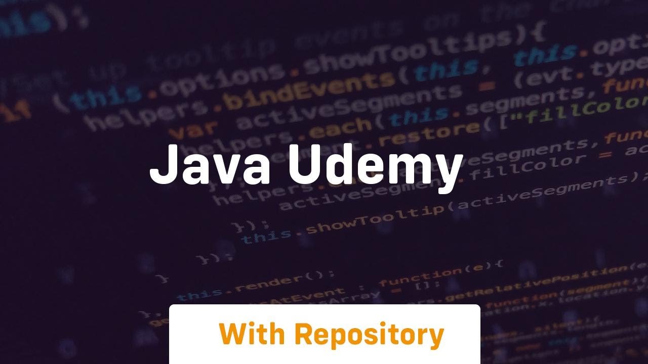 java udemy - YouTube