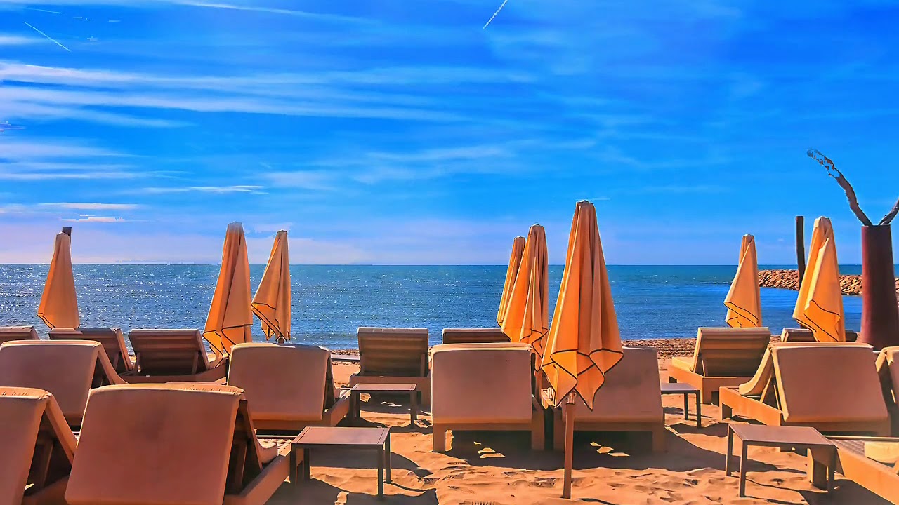 HOTEL BEACH VIEW ANIMATED BACKGROUND HD 1080P MOTION ANIMATED ...