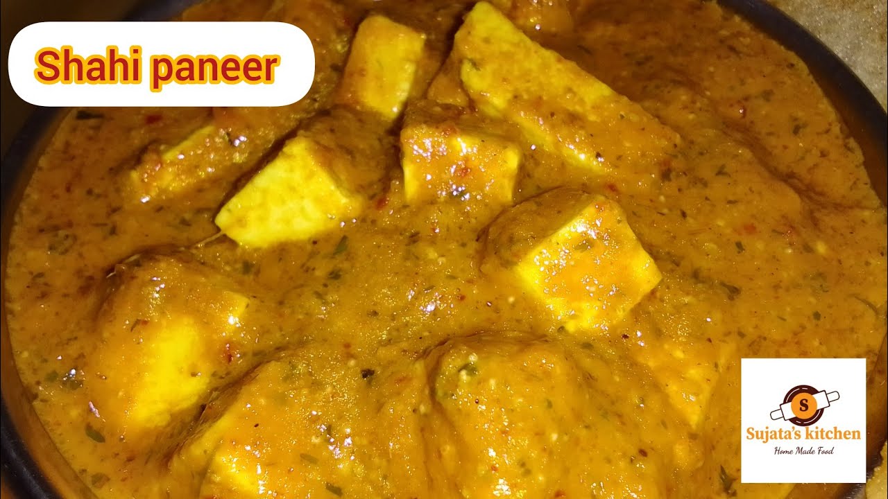 How to make Shahi paneer sabji | शाही पनीर - YouTube