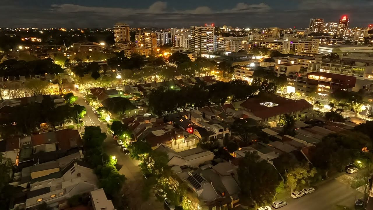 Sydney City Nightscape - YouTube