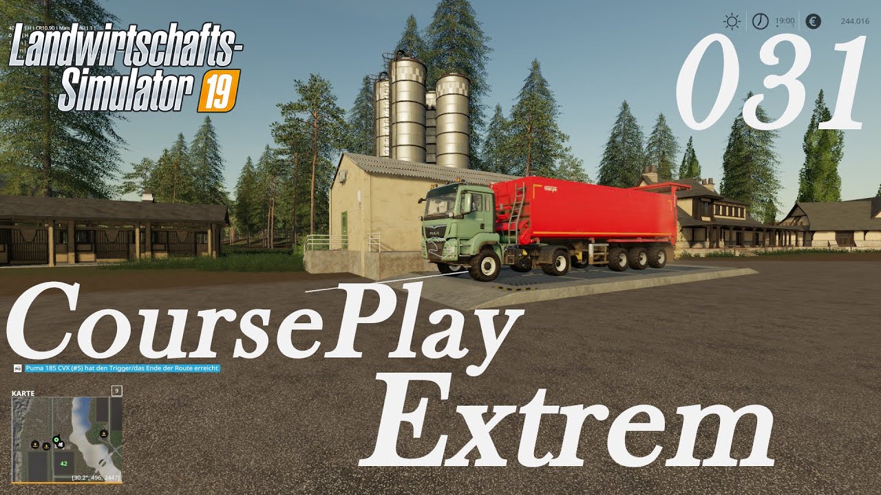 LS19: CoursePlay Extrem auf der DonDiego Map #031 - Mit AD ein Kurs für ...