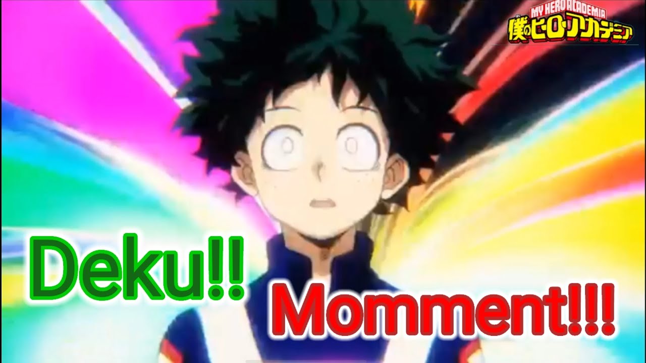 Midoriya Moments My Hero Academia Youtube
