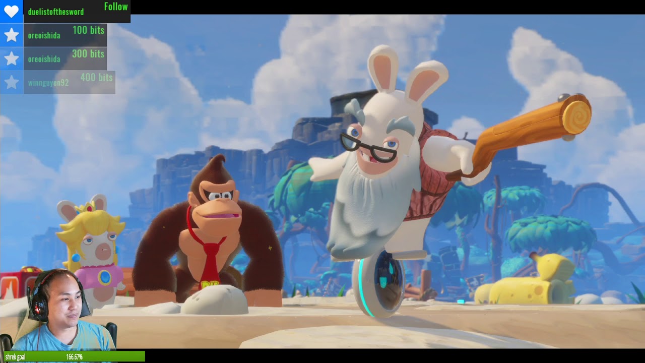 Livestream | Mario Rabbids DK Adventure - Part 1 - YouTube