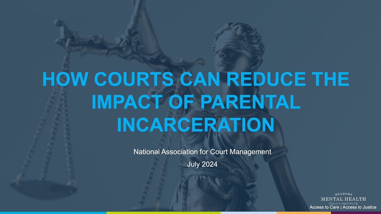 Rethinking the Court's Impact on Generational Incarceration - YouTube