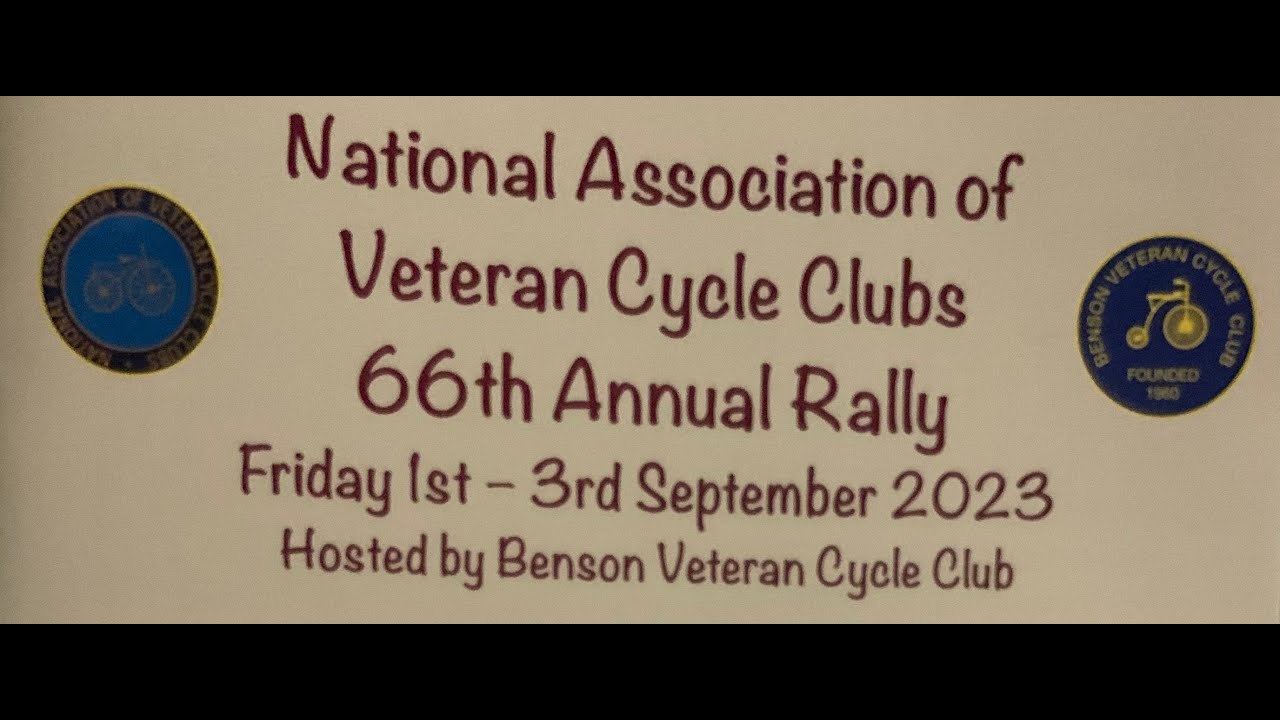 National Association of Veteran Cycle Clubs 66th Annual Rally 2023 ...