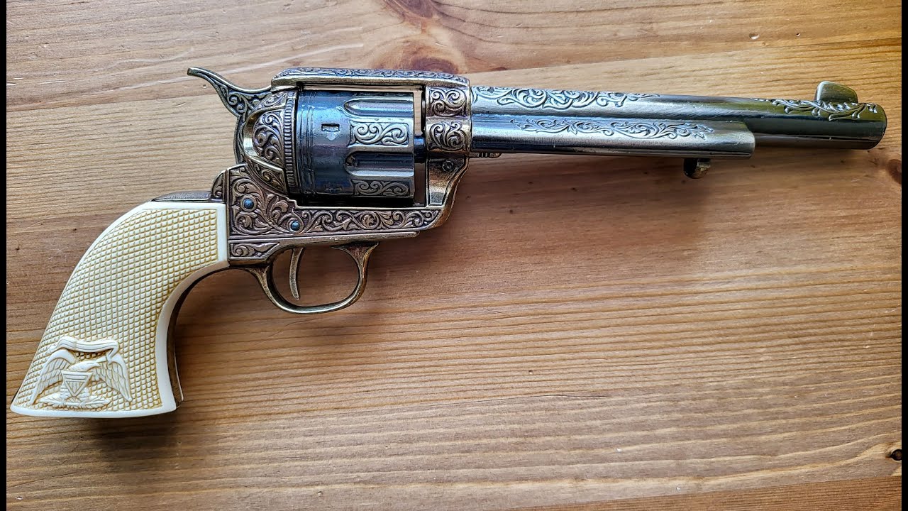 RDR2 Denix Single Action Army (cattleman revolver) Create - YouTube