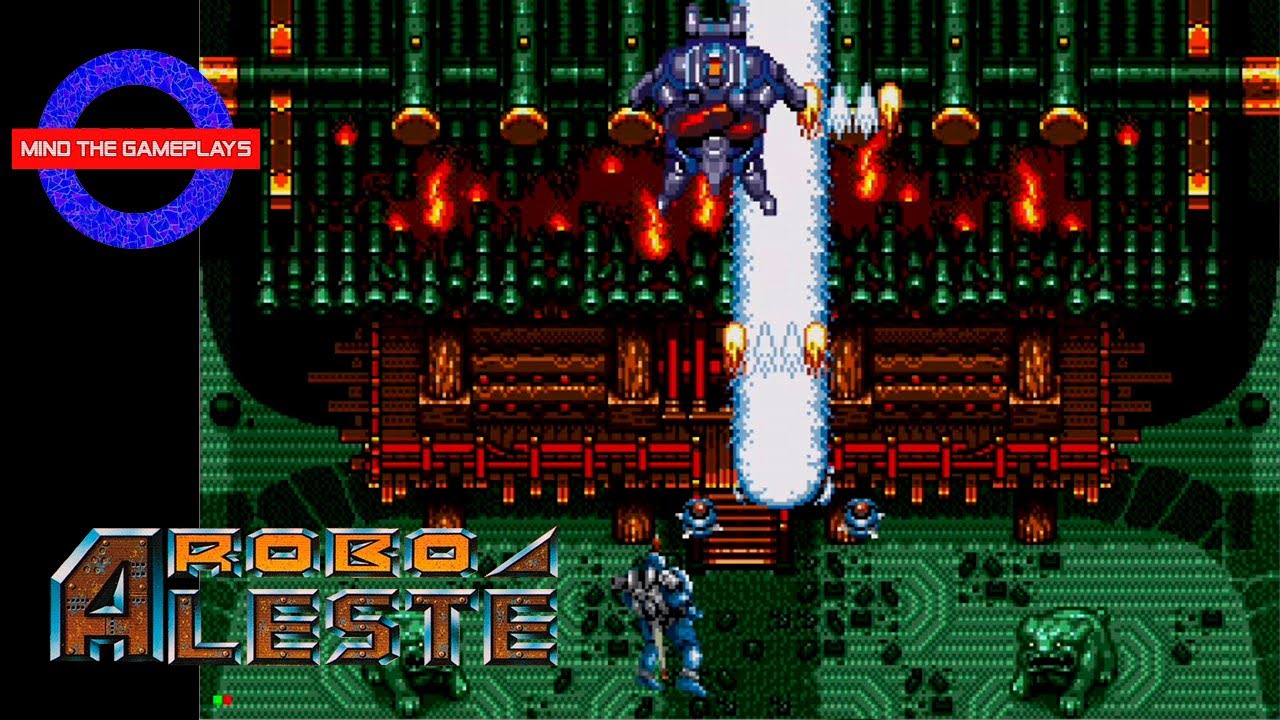 Shoot'em ups - Robo Aleste [1992] (Mega CD / Sega CD) - YouTube