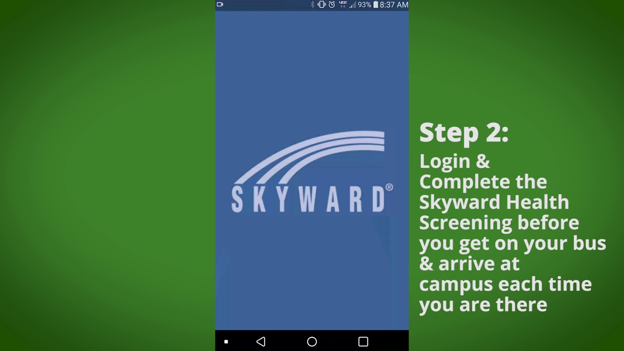 Skyward App Instructions - YouTube