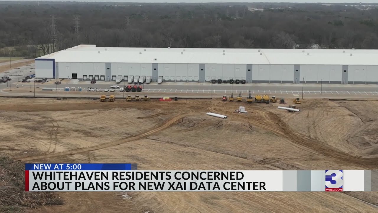 New xAI data center generates concern over environmental impact - YouTube