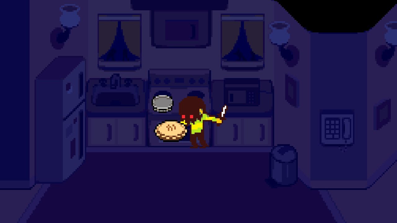What did Kris do after Deltarune chapter 1 ending? Fanmade - YouTube