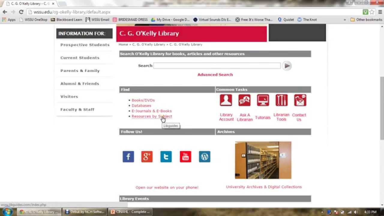 CINAHL Complete Video Tutorial - YouTube